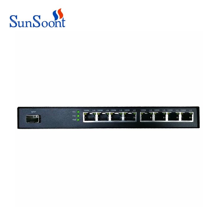 Gigabit SFP fiber optic switch