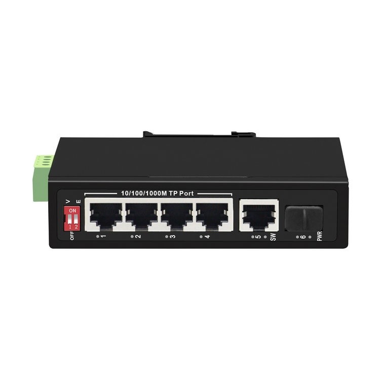 6 ports Gigabit Intelligent Industrial Switch