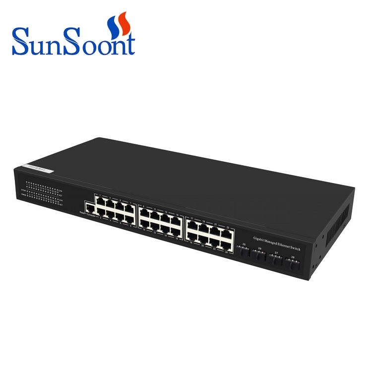 Managed Gigabit Intelligent Ethernet Switch 24 ports