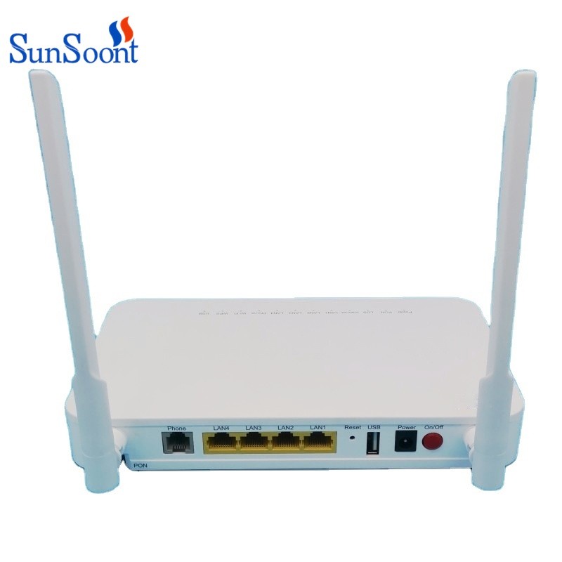 ZTE F670L FTTH GPON 4GE+1pots+1USB+WIFI 2.4G &5G Wifi ONT GPON