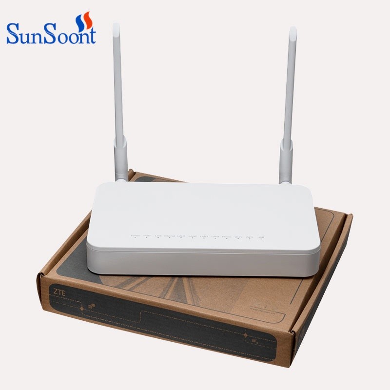ZTE F670L FTTH GPON 4GE+1pots+1USB+WIFI 2.4G &5G Wifi ONT GPON