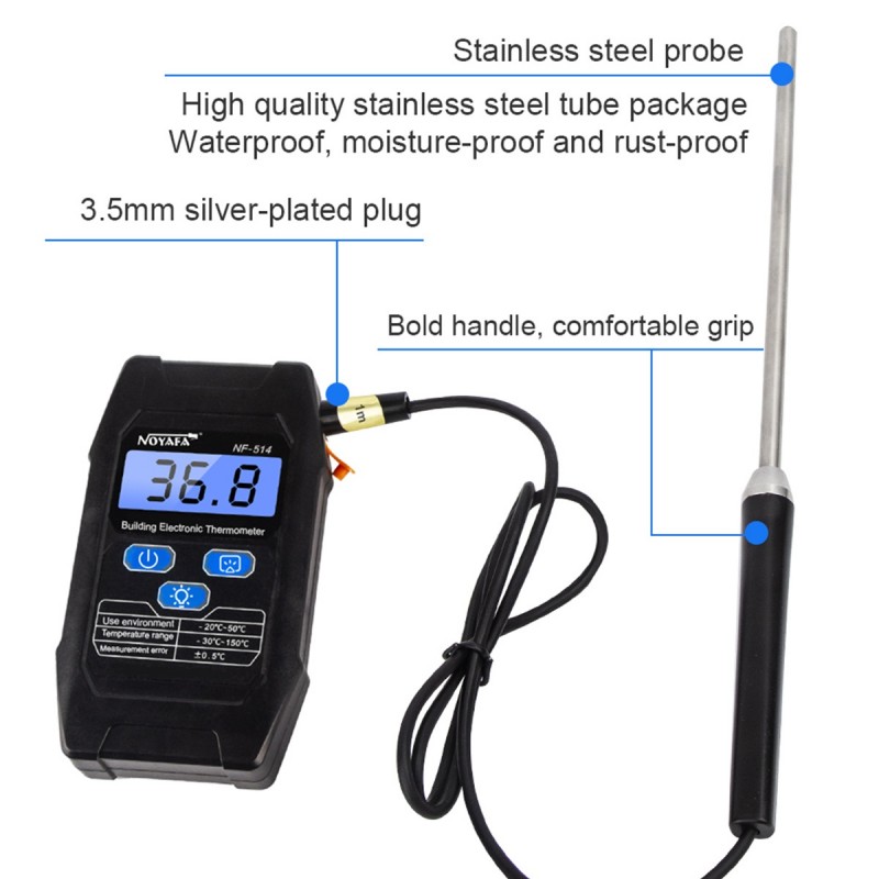 Cement Concrete professional thermometer