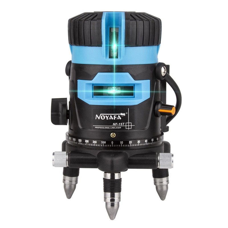 3D green beam rotating laser level 5 lines NF-15T