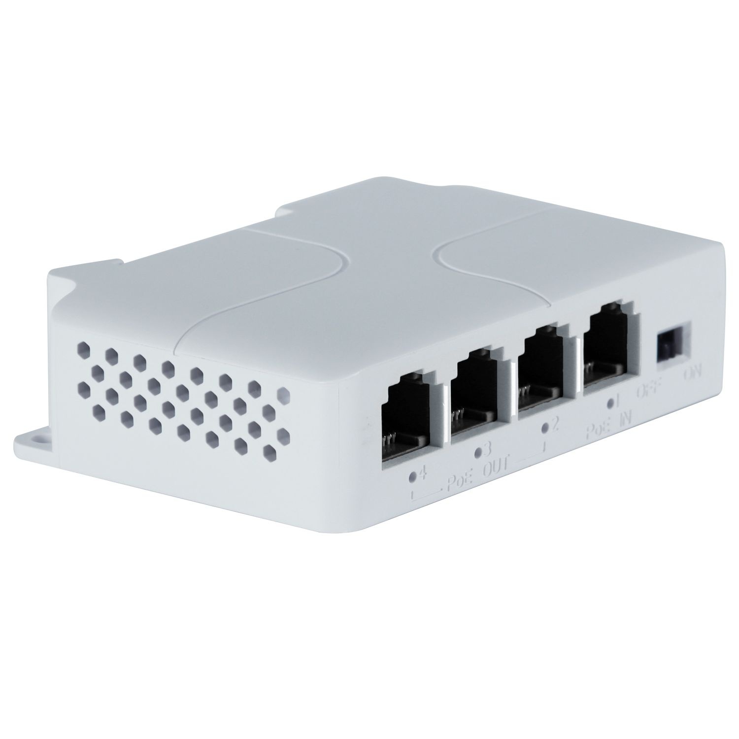 802.af/at 10/100M POE extender Power Over Ethernet 30w