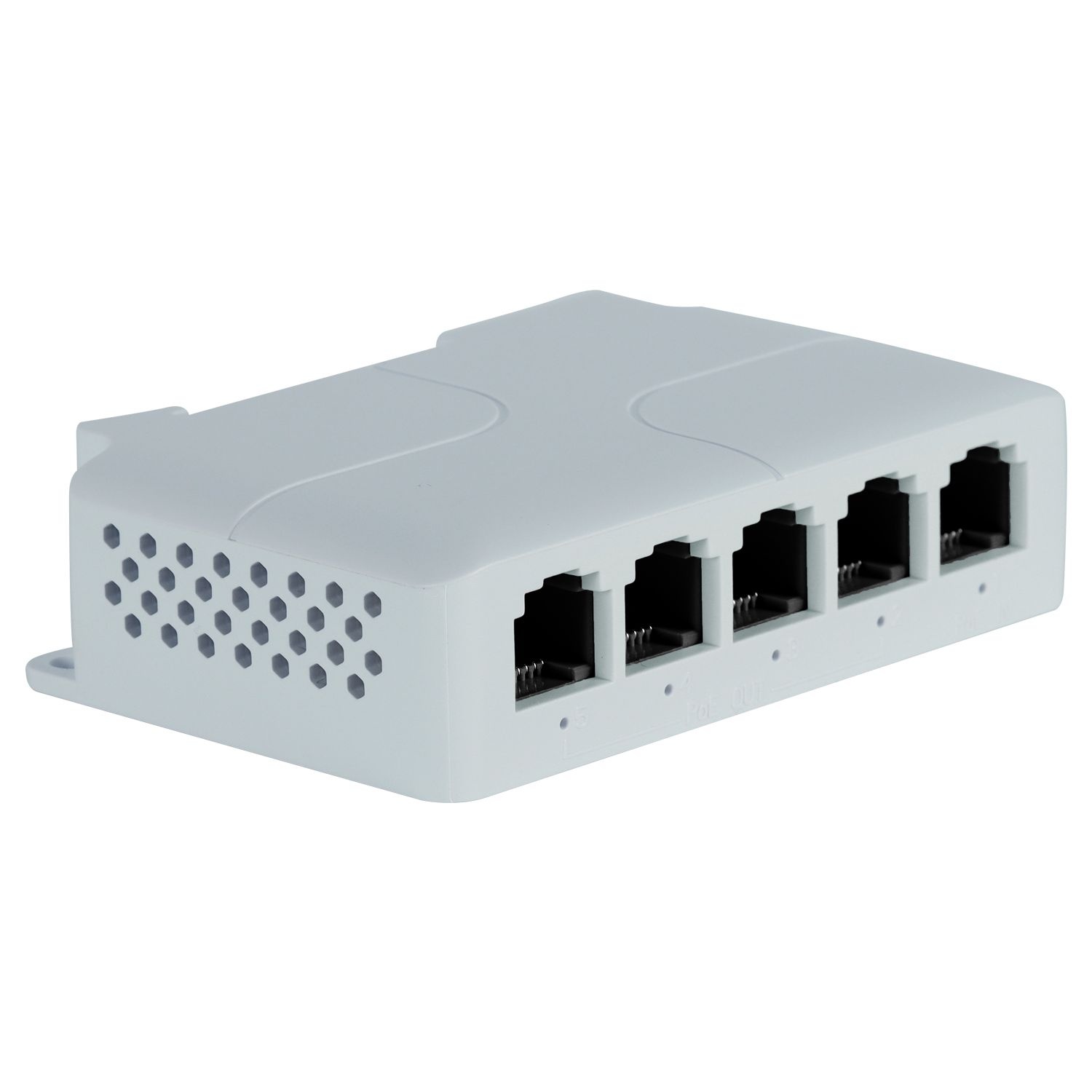 100Mbps 30w 5 ports POE extender 4 POE out ports