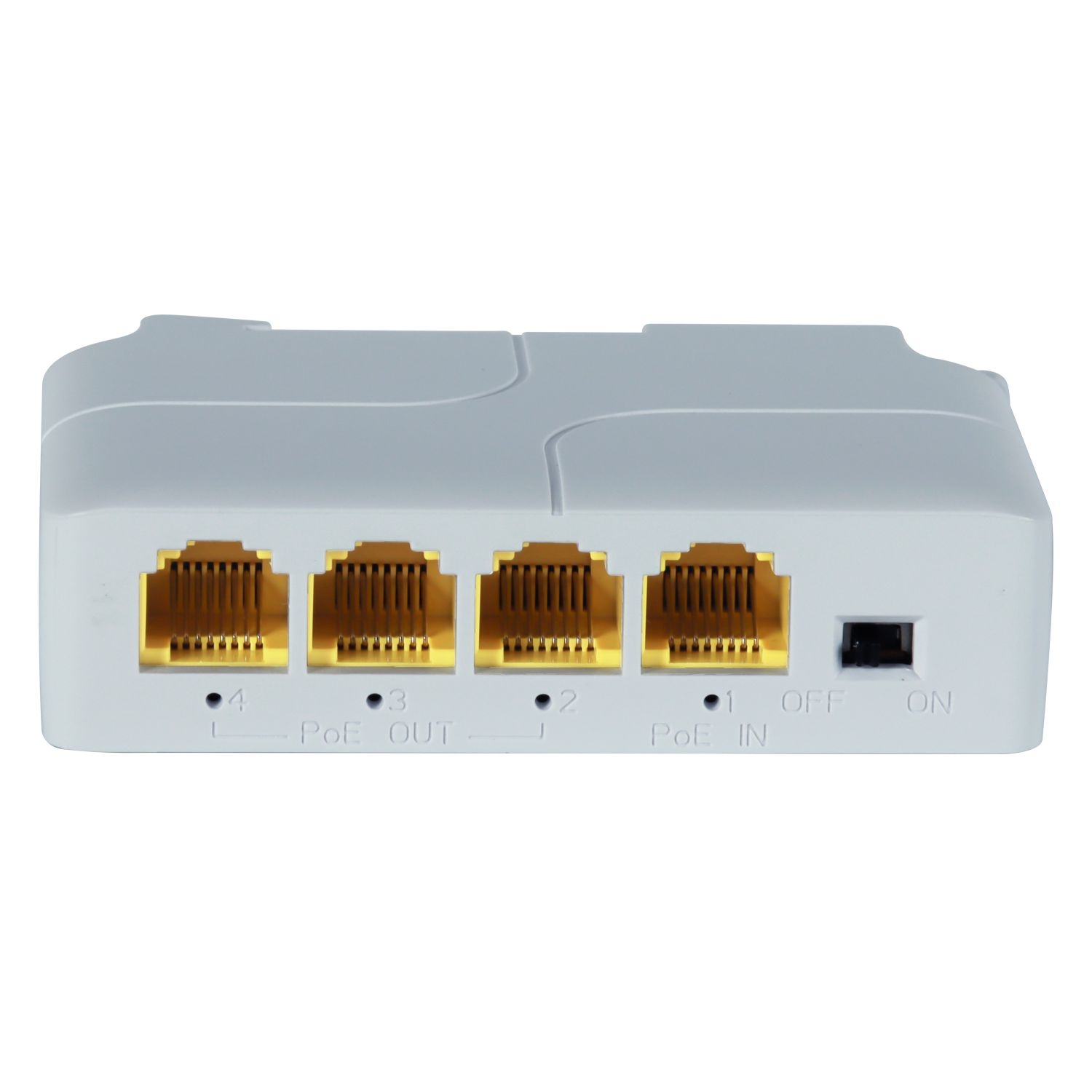 1000Mbps 30w 4 ports POE extender 3 POE out ports