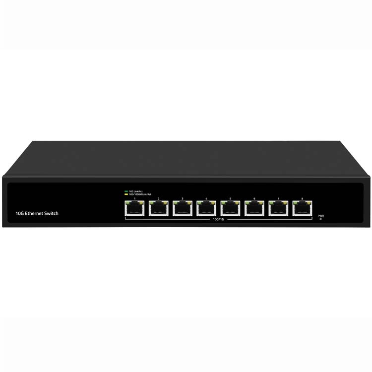 Commercial 8-Port Full 10G Ethernet Switch
