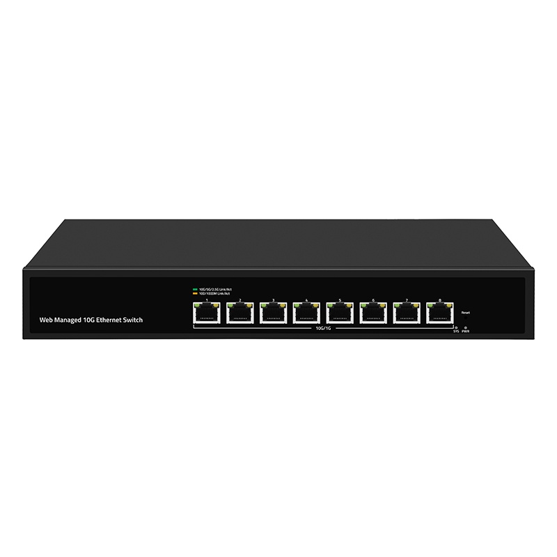 8 port 10G Web Managed Ethernet Switch