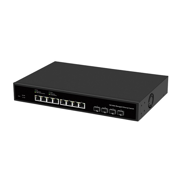 12 Port 10G WEB Management Ethernet POE Switch