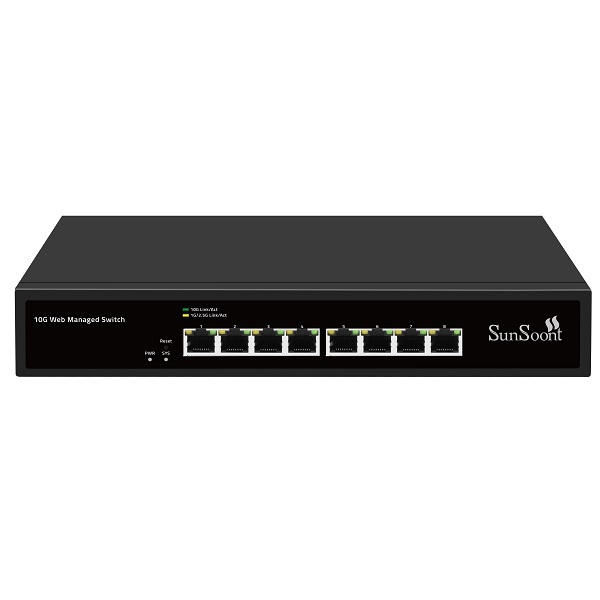 8 Port 10G Web Managed Switch