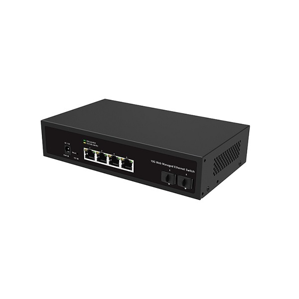 6 Port 10G Web Managed Ethernet Switch