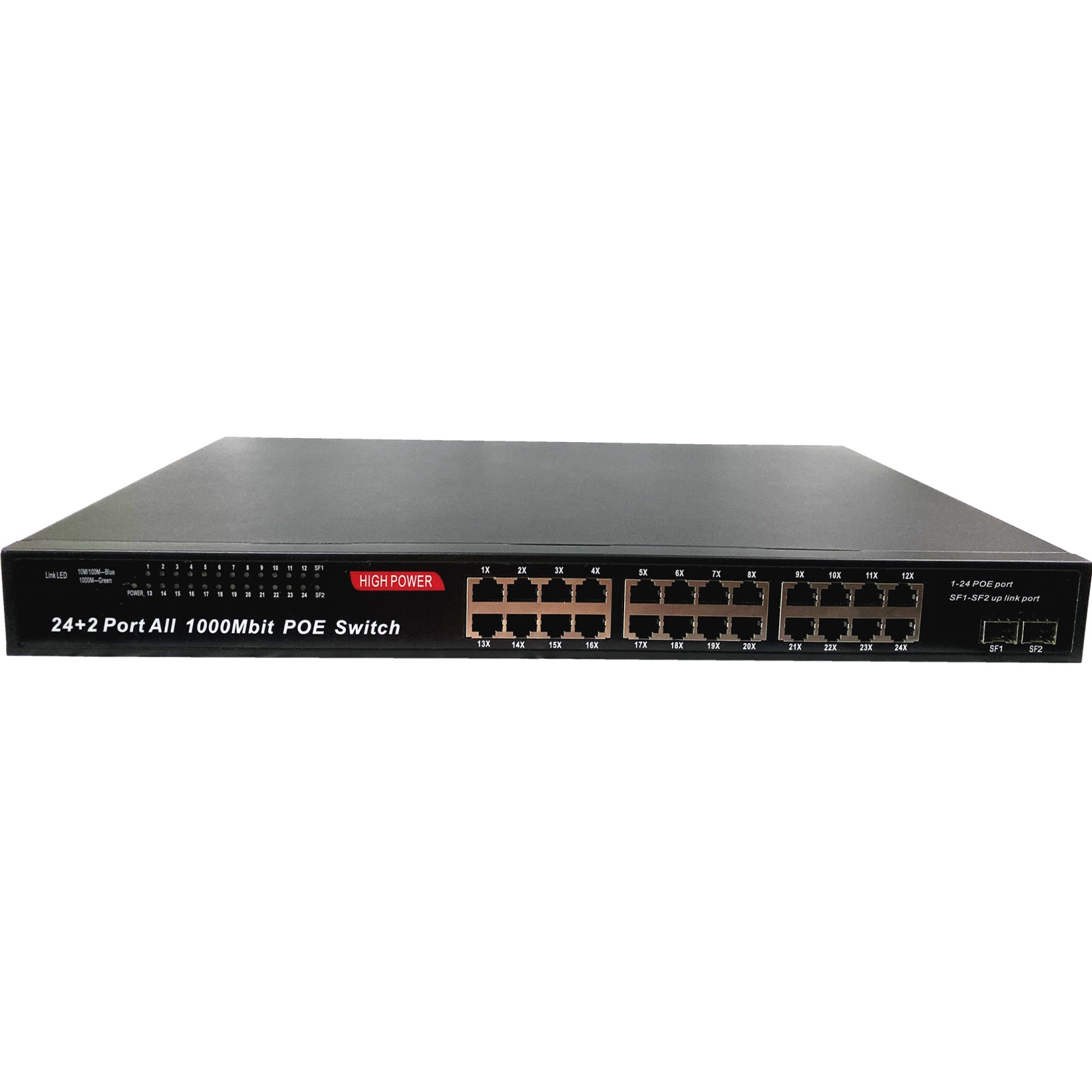 1000Mbps 24 port POE switch