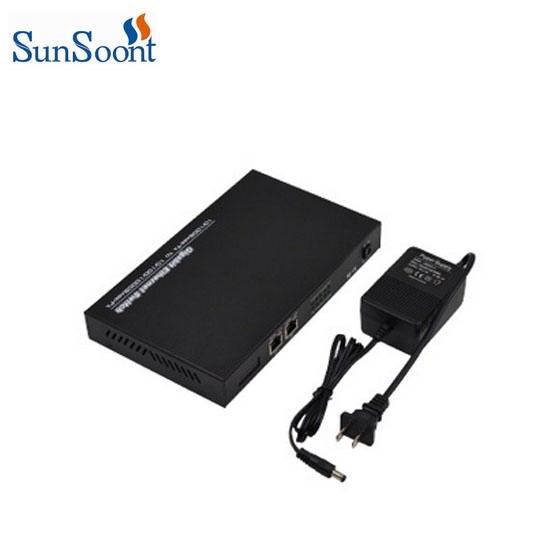 100Mbps 8 SC fiber ports and 1000Mbps 2 RJ45 port fiber switch