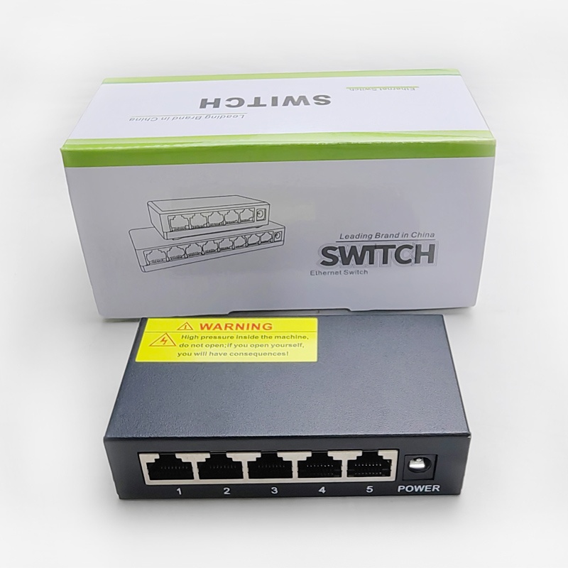 100Mbps 5 RJ45 port network switch