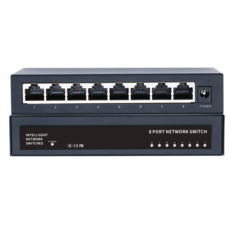 100Mbps 8 RJ45 port network switch