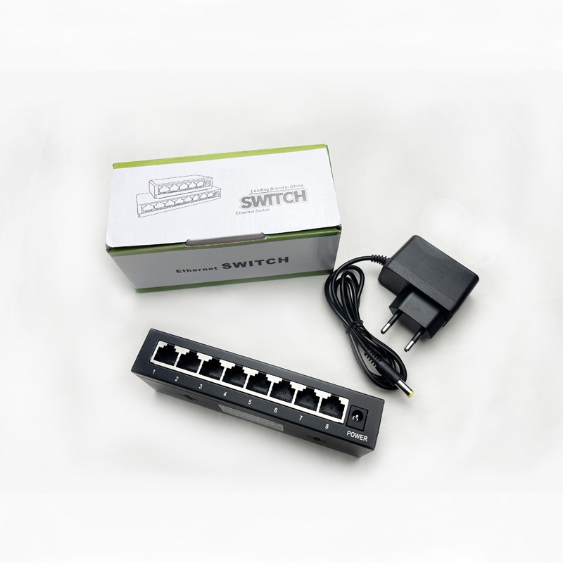 100Mbps 8 RJ45 port network switch