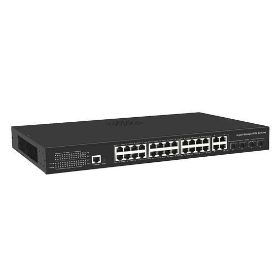 Managed Gigabit 24 port POE Switch
