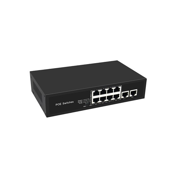 100Mbps 10 port POE Switch