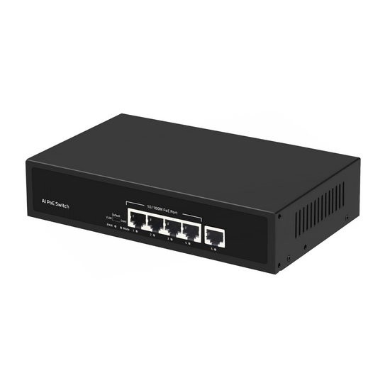 100Mbps 5 ports POE switch