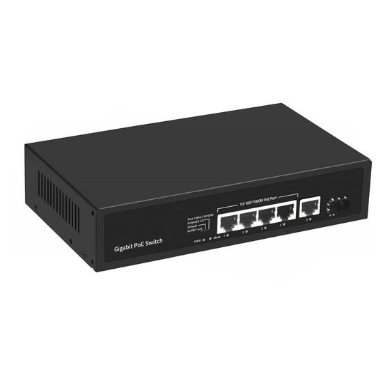 6-Port Gigabit PoE Switch
