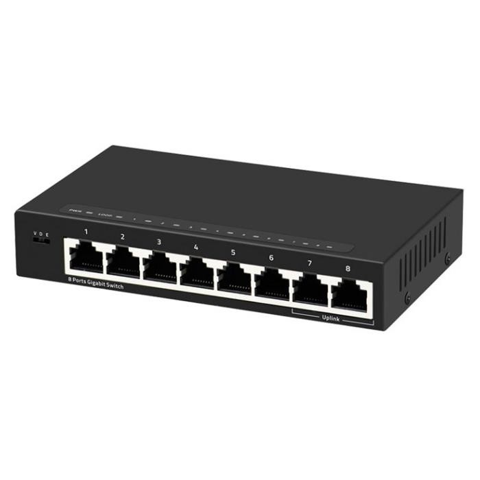 8-Port Gigabit Intelligent Ethernet Switch