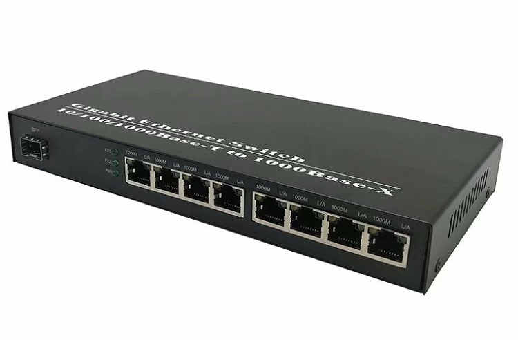 Gigabit SFP fiber optic switch