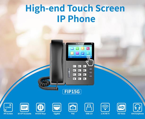 High-end Touch Screen IP Phone
