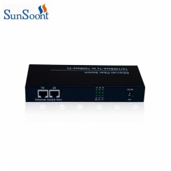 100Mbps 6 SC fiber port and 2 RJ45 port fiber switch